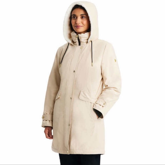 1 Madison | Jackets & Coats | Madison Ladies Parka Cream Xxl | Poshmark